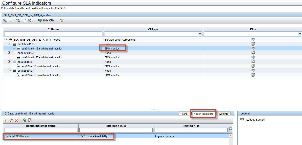 Integrating OBM Events to APM via EMS SiteScope Integration monitor
