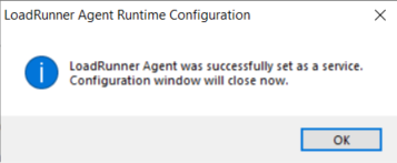 In LoadRunner, how to configure LG agent to run as process or as service