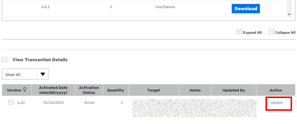 How to update product and license version in SLD (Software/Licenses ...