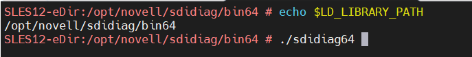 Running sdidiag64 causes utility to segmentation fault (core dump)