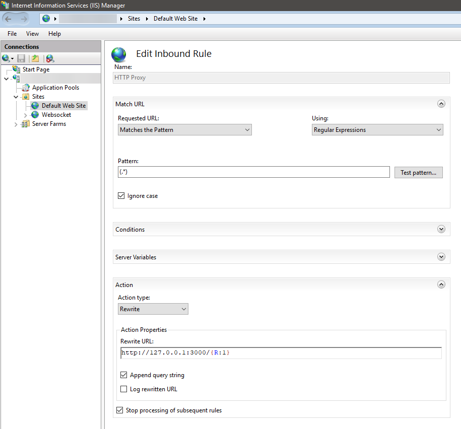 How to configure IIS with AcuToWeb