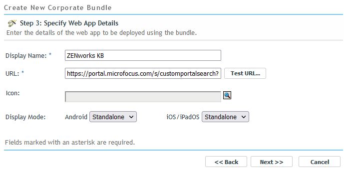 Using web apps on mobile devices