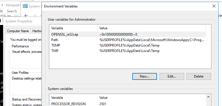 DP GUI client connection issues in Windows 10