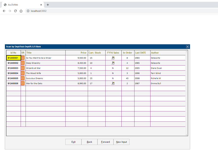 Resize automatically your screens using AcuToWeb 10.5.0