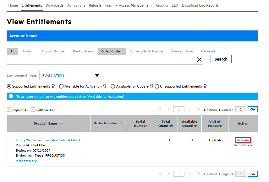 Error message "Unable to request a trial" when trying to activate ...