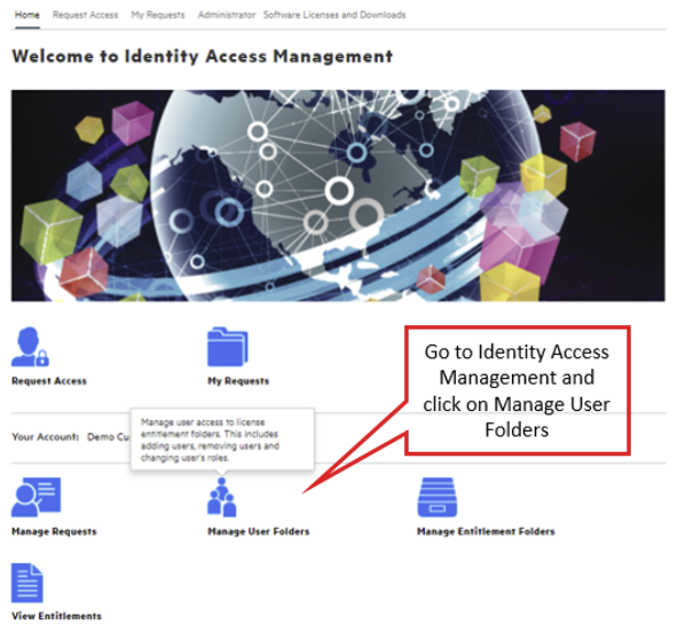 Managing Users in Software Licenses and Downloads (SLD)