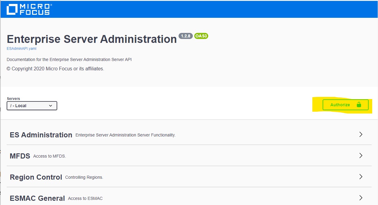 Automatic update of endpoints by script using ESCWA API