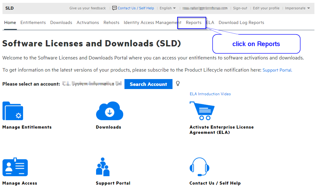 How to generate an activation and entitlement report in the SLD Portal