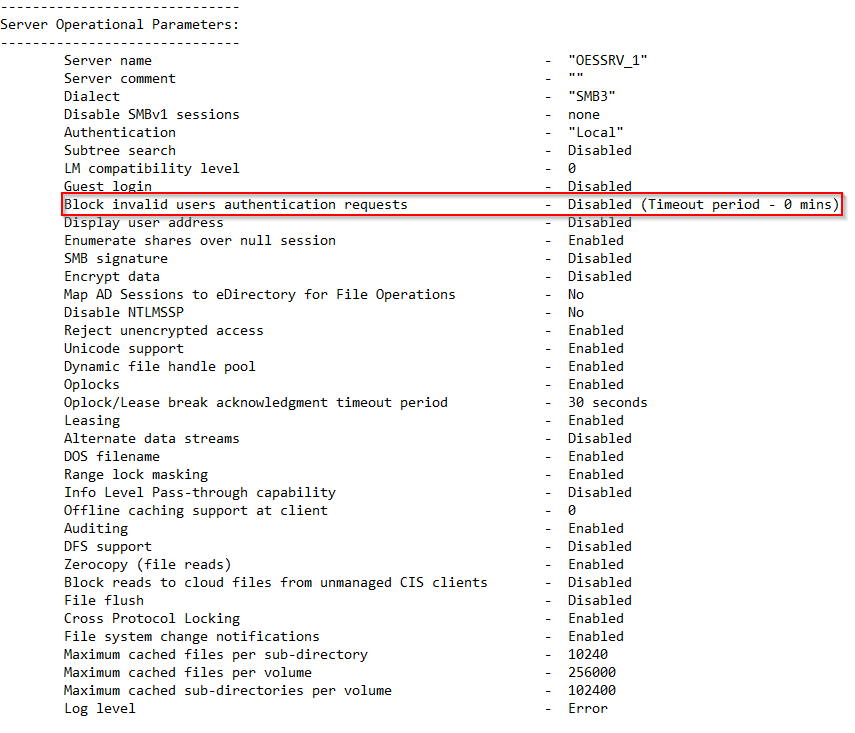Log file flooded with machine account access failure error messages