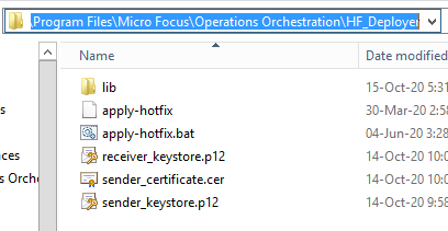 Operations Orchestration - Using the HotFix Tool