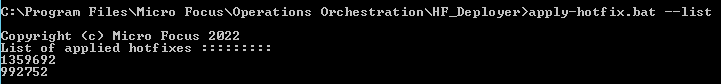 Operations Orchestration - Using the HotFix Tool