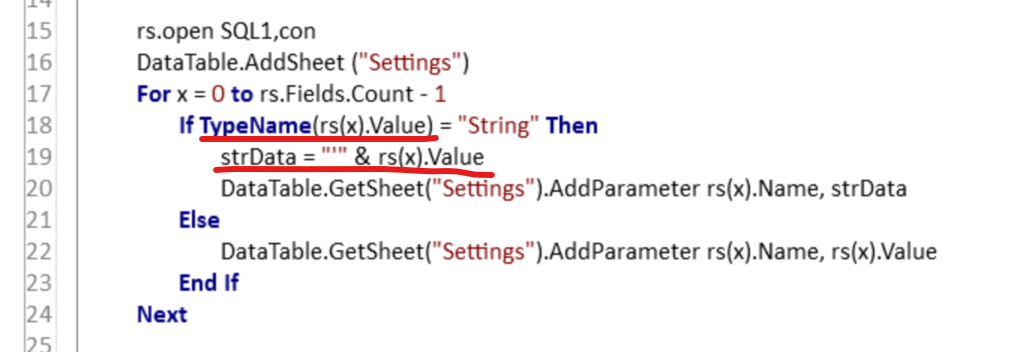 UFT One | Leading 0 is removed in DataTable import