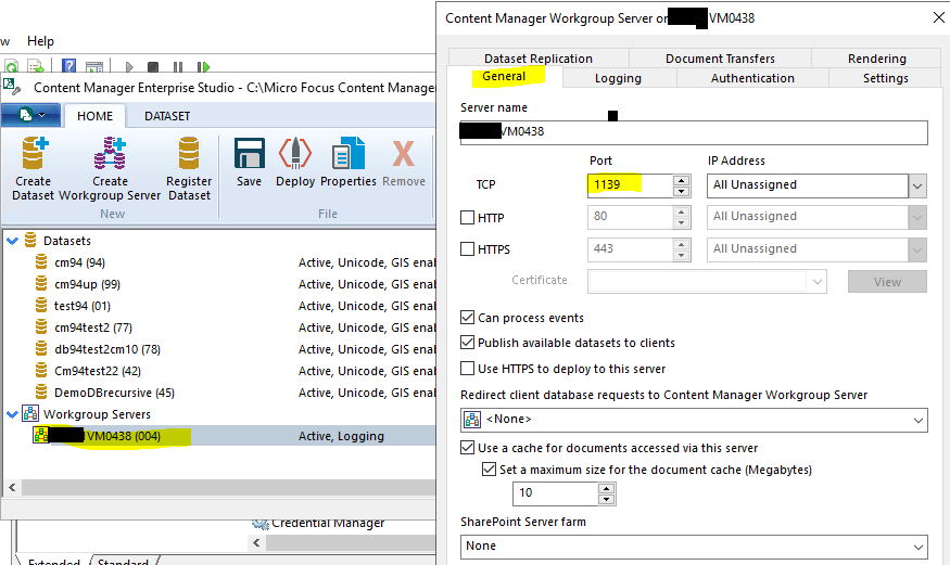 Error: RCF: Unable to establish connection. No connection could be made because the target ...