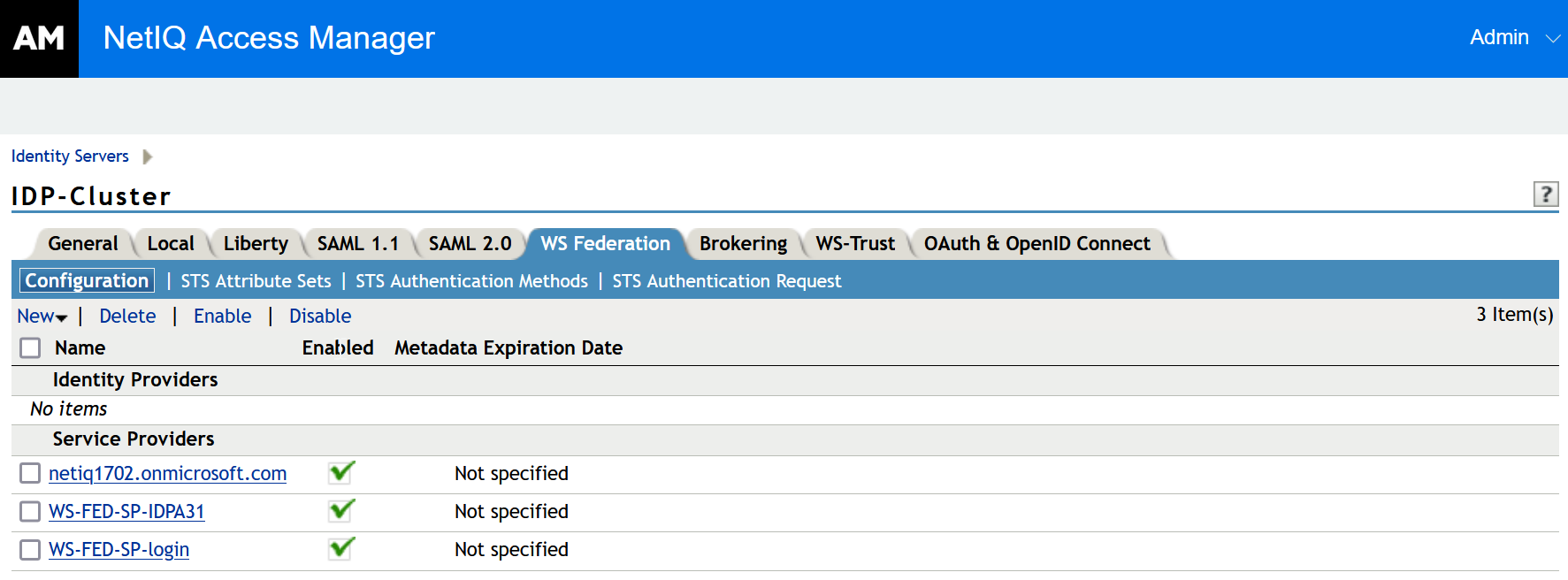 WS-Federation Authentication Request fails with error 200104067 The target domain is unknown