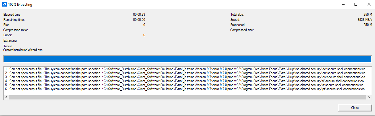 Extra! X-treme 9.7 installation will fail if setup files are extracted ...