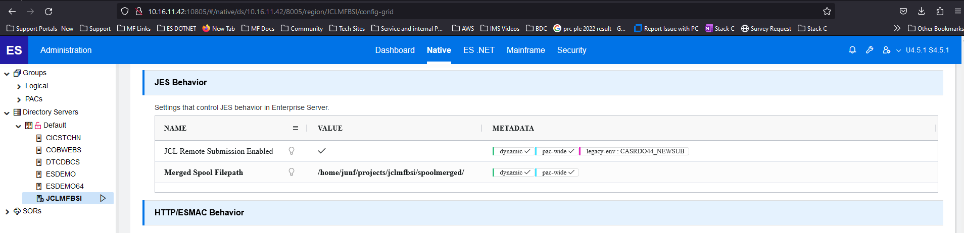View Archived Spools in ESCWA
