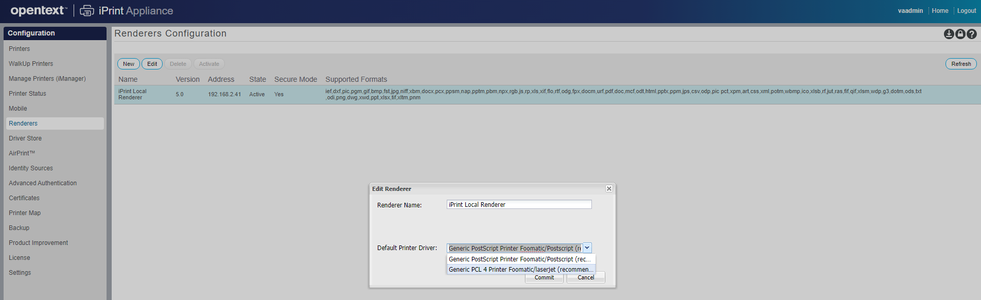 iPrint's QuickPrint (Web Printing) of a document unexpectedly causes ...