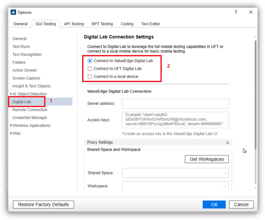 Support Digital Lab Browser
