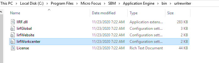 SBM: How-To Redirect one url to another / Force Users to Use Workcenter