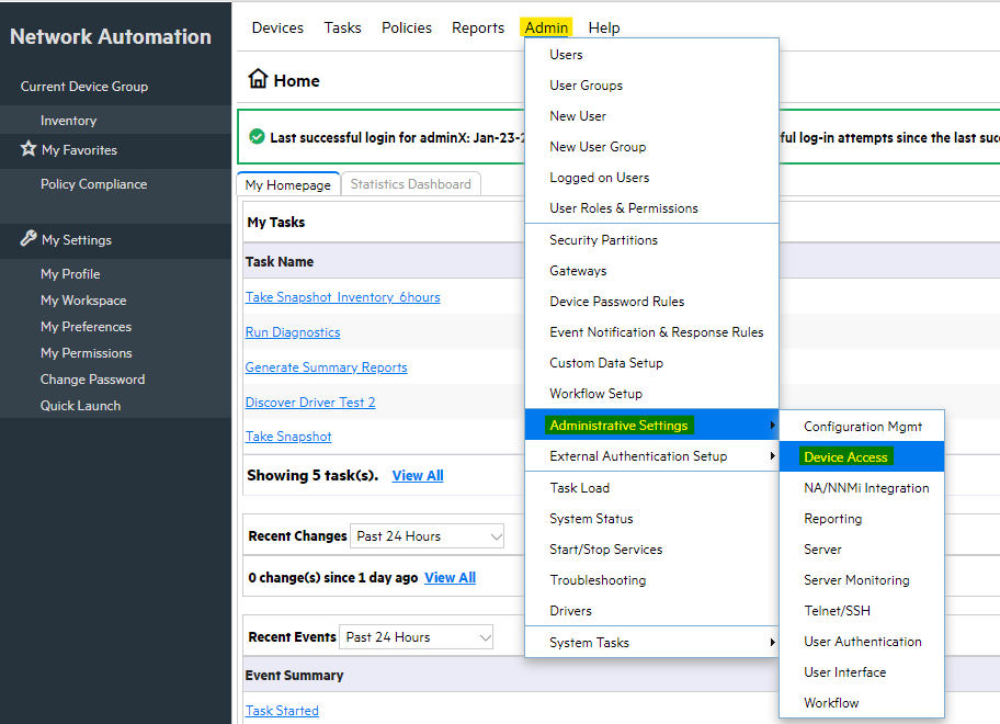 Increase SNMP Timeout value during device discovery in Network Automation