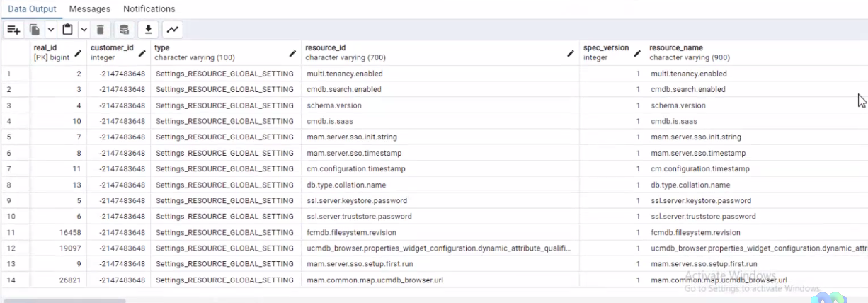 Cannot connect to existing UCMDB Database using Configuration Wizard