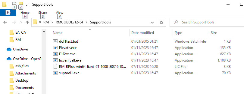 Is it possible to merge RM/Cobol runtime and development products together?
