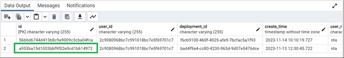 Deleted deployment is still visible in OMT AppHub
