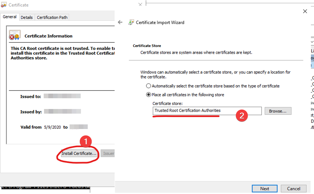 Asset Manager: Unable to login AM client due to TLS certificate verification error