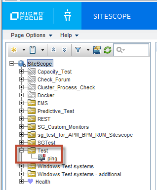SiteScope 2021.05 on Linux - how to use cURL for accessing the REST API