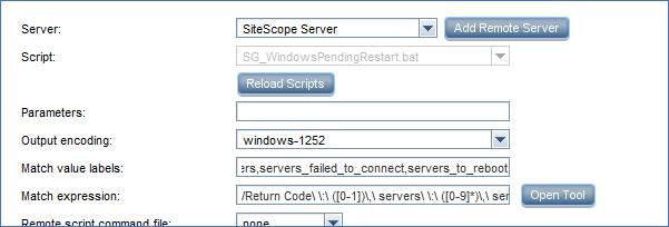 SiteScope 11.94 - problems to execute a Powershell script