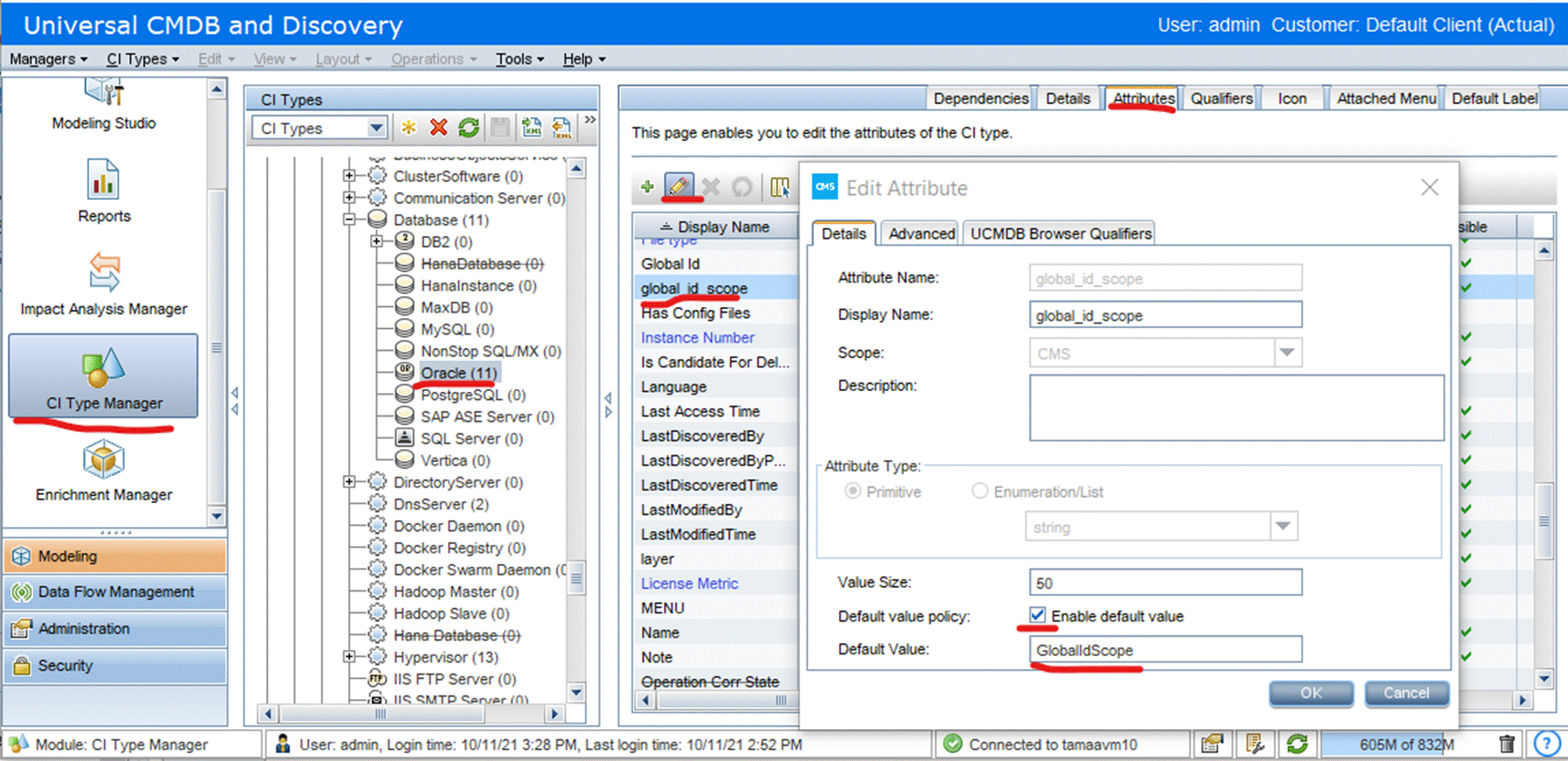 Populate Global ID field withe CMDB ID in a non Global ID generator ...