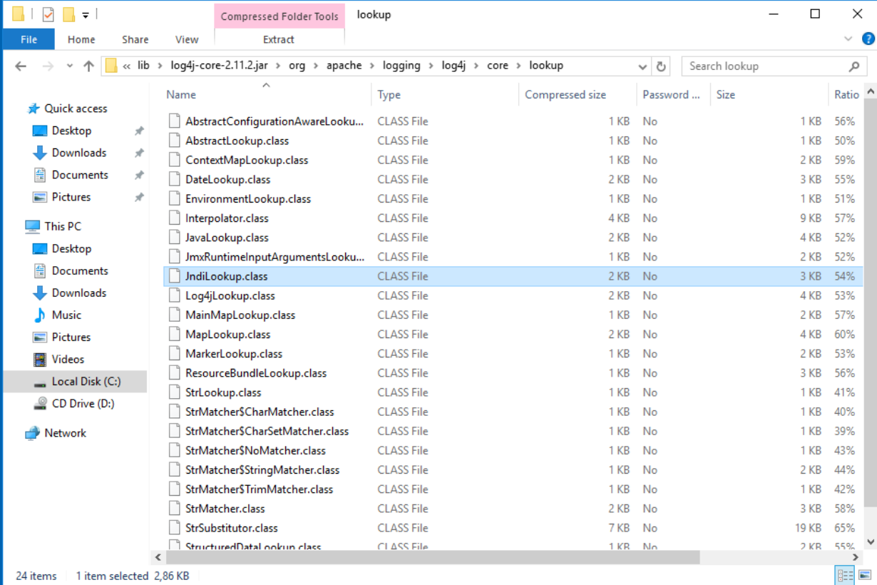 Access Manager (CVE-2021-44228) - log4j