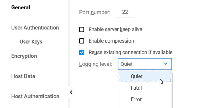 How to hide or display the SSH banner in Reflection Desktop