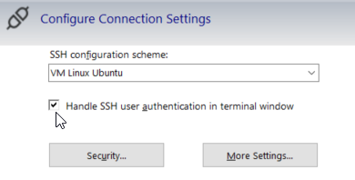 How to hide or display the SSH banner in Reflection Desktop