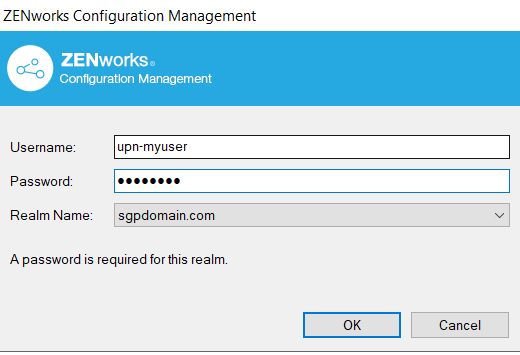SAMAccountName and UPN with Active Directory and ZENworks Authentication