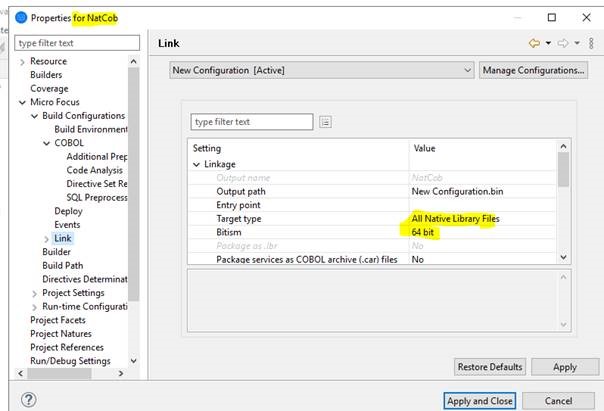 How to call Native COBOL from Native JAVA project, passing data such as ...