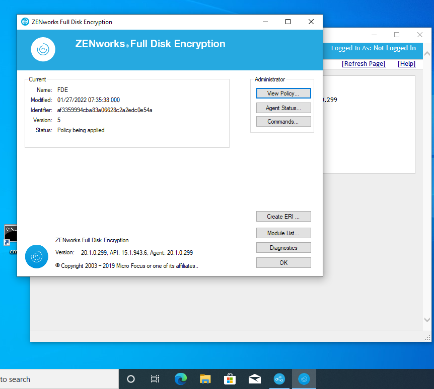 FDE Encryption and PBA install Process flow