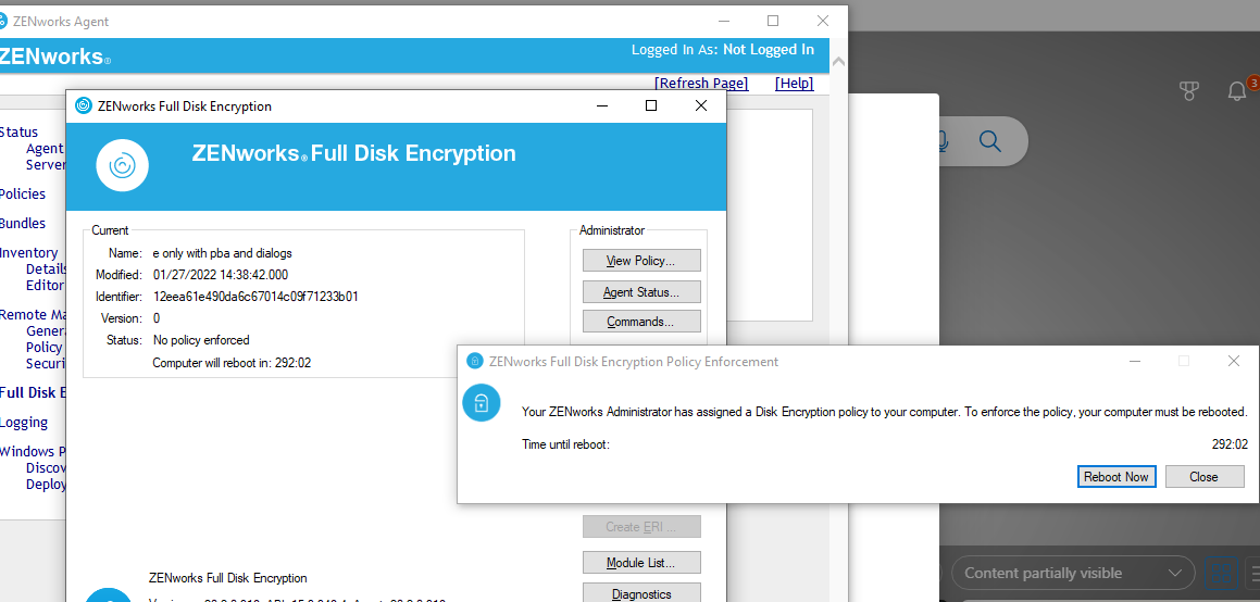 FDE Encryption and PBA install Process flow