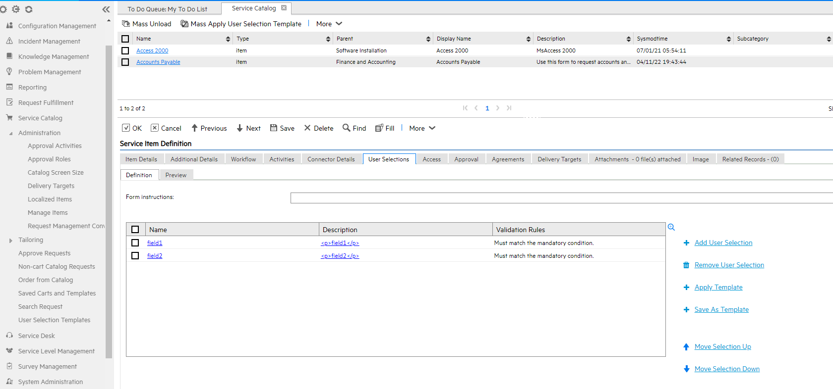 How to create user selection field visible based on input of previous ...