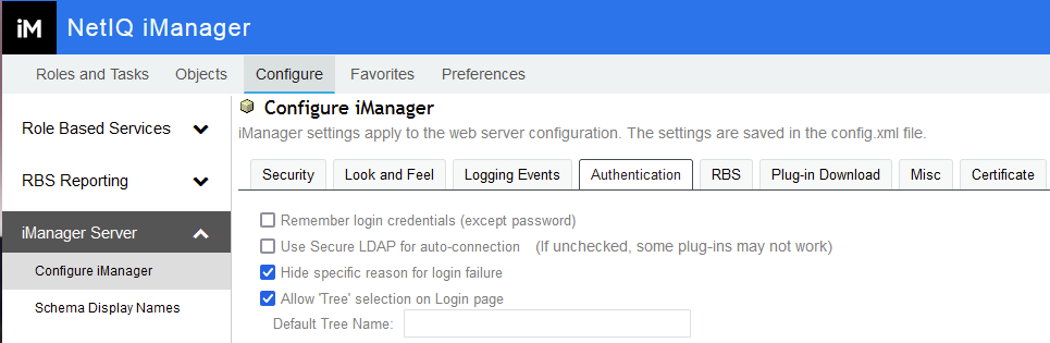 Error: Server Configuration Error "NMAS LDAP Transport Error"