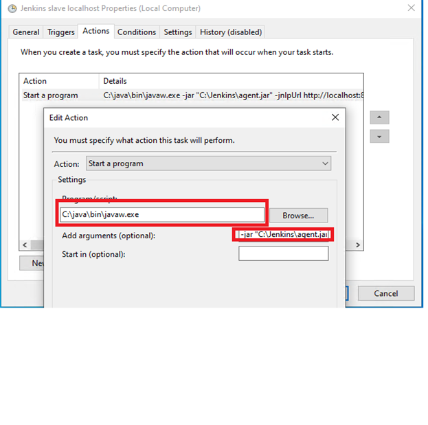"configured identity is incorrect" error when integrating with Jenkins