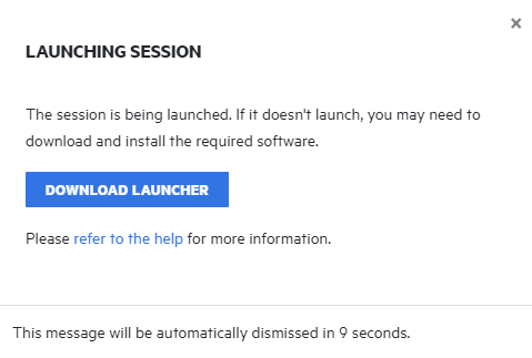 Changing Reflection for the Web Launcher dialog frequency or duration ...