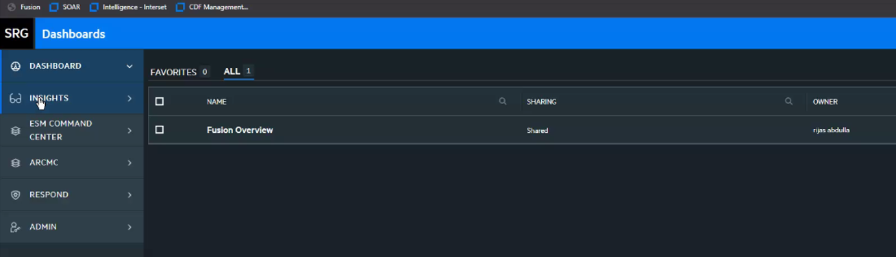 Arcsight Platform 21.1 - ArcSight Intelligence 'INSIGHTS' Menu Missing ...