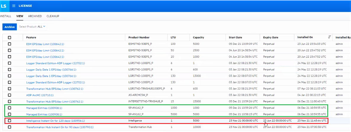 Arcsight Platform 21.1 - ArcSight Intelligence 'INSIGHTS' Menu Missing ...