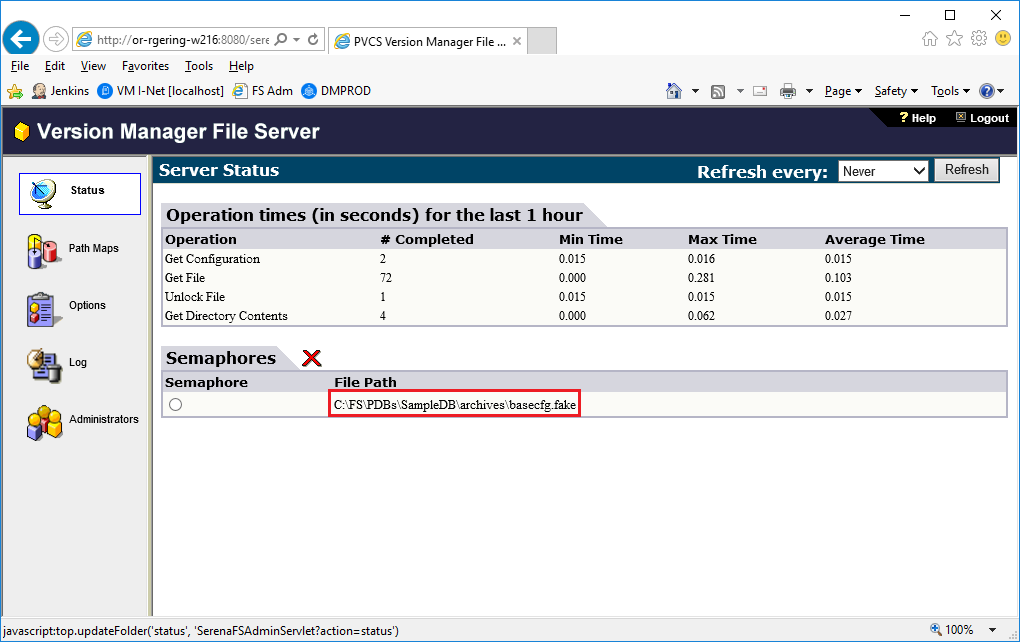 PVCS VM: What are the .fake files on the Version Manager File Server ...