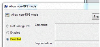 How to enable FIPS mode in Reflection Desktop