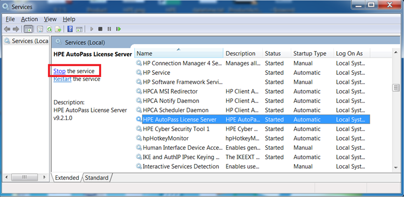 "Internal Server Error 500" error when accessing "License Usage" tab in AutoPass License Server