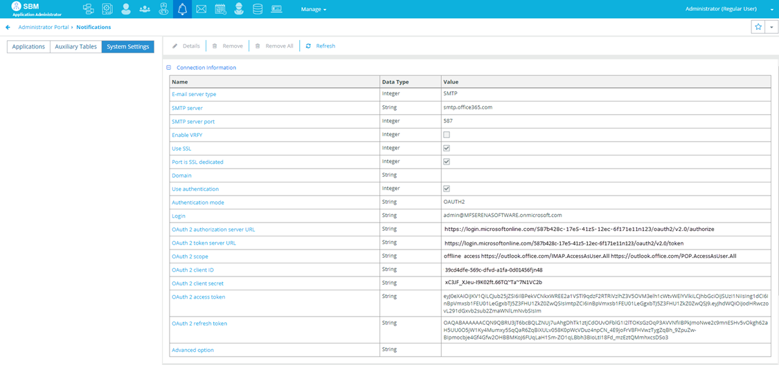 SBM: How to setup Notification Server Mail Client to use IMAP or POP ...