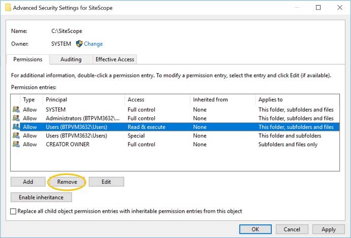 SiteScope - Security Update for Arbitrary Code Execution (CVE-2021-22519)