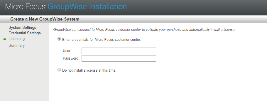 Explanation of GroupWise 18 licensing requirements
